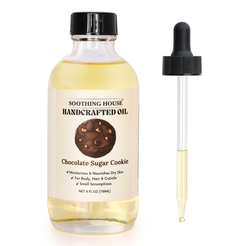 Handcrafted Chocolate Sugar Cookie Body Oil (4 Fl Oz) – Soothing House