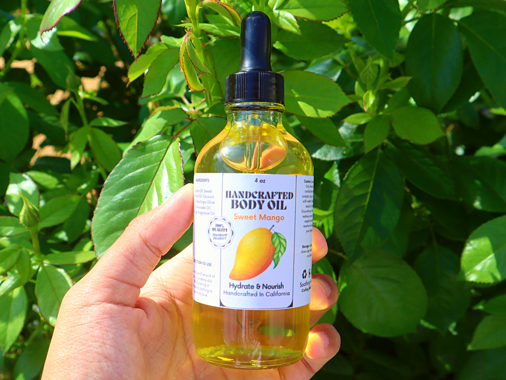 Handcrafted Juicy Mango Multi-Use Body Oil – Soothing House